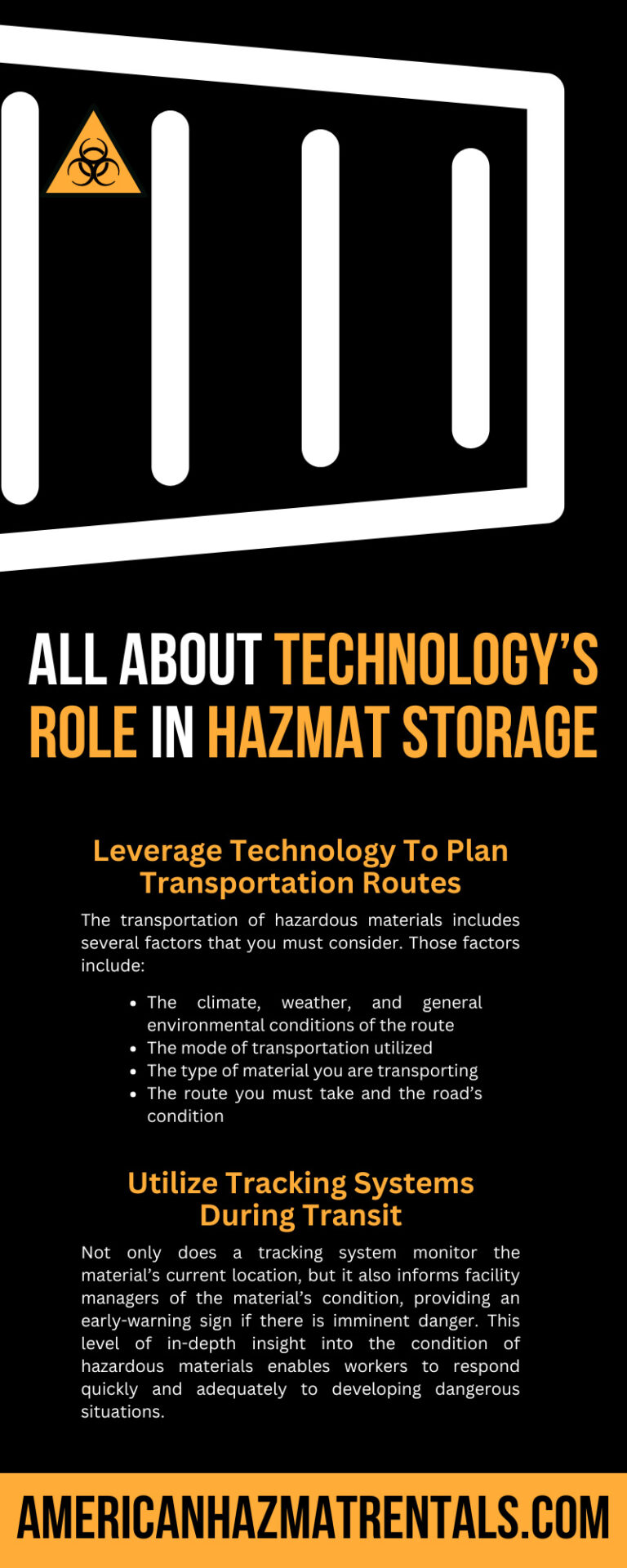 All About Technology’s Role in Hazmat Storage