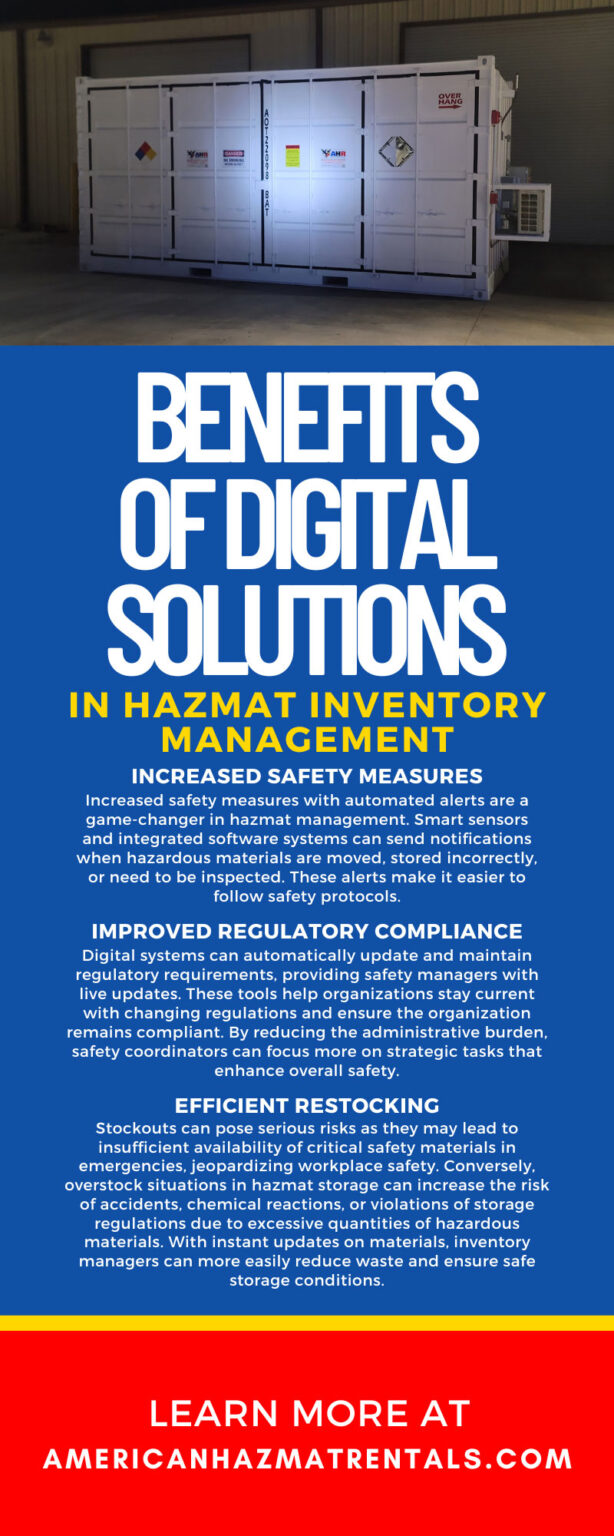 Benefits of Digital Solutions in Hazmat Inventory Management